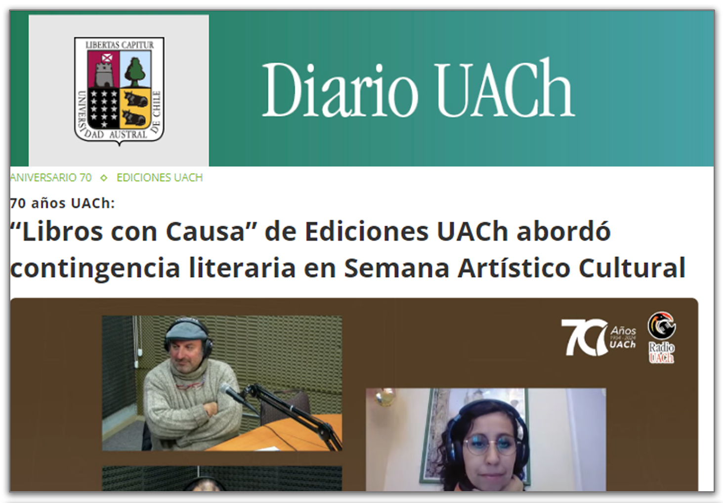Inicio - Ediciones UACh